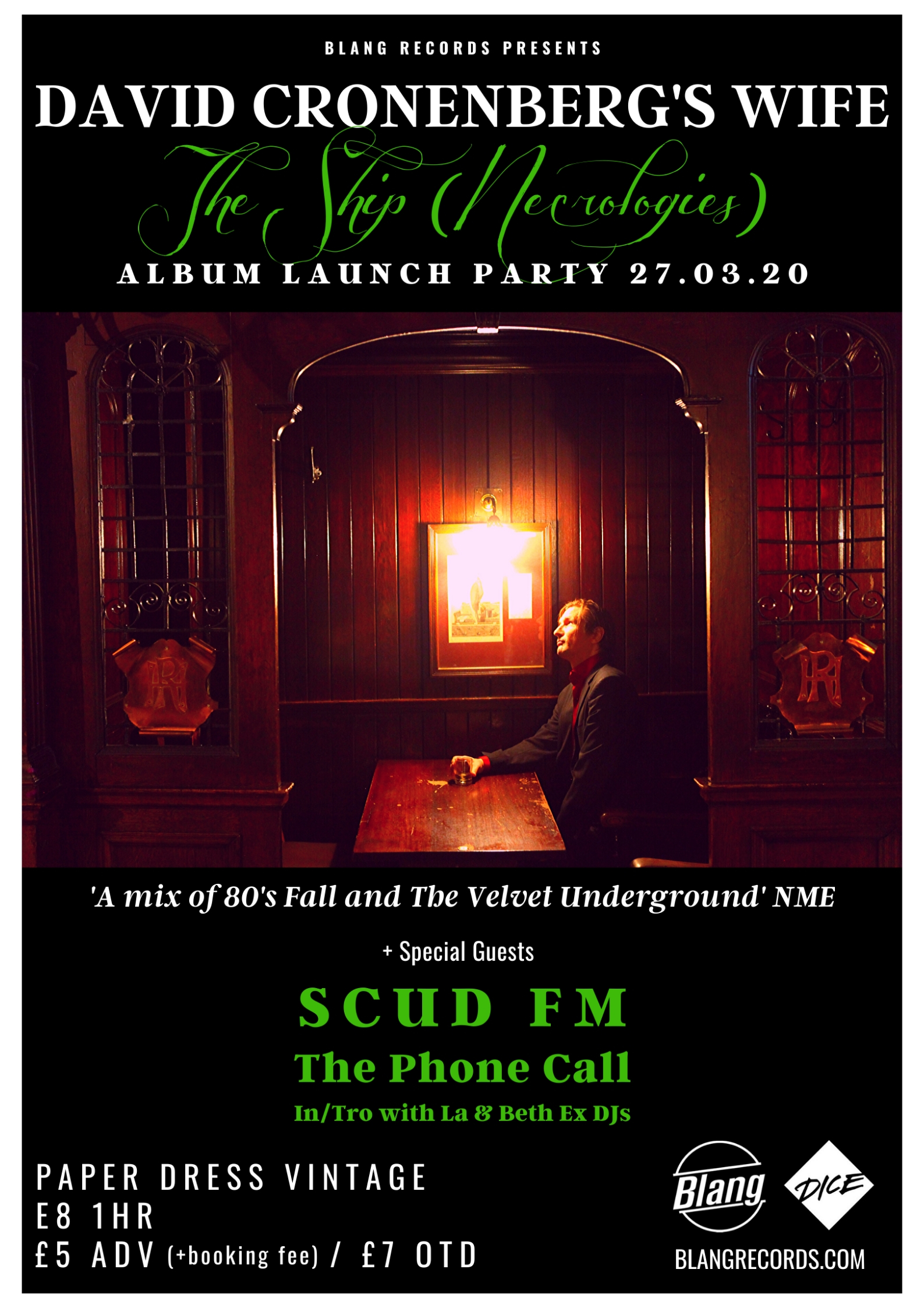 David Cronenberg’s Wife + Scud FM + The Phone Call // Paper Dress ...