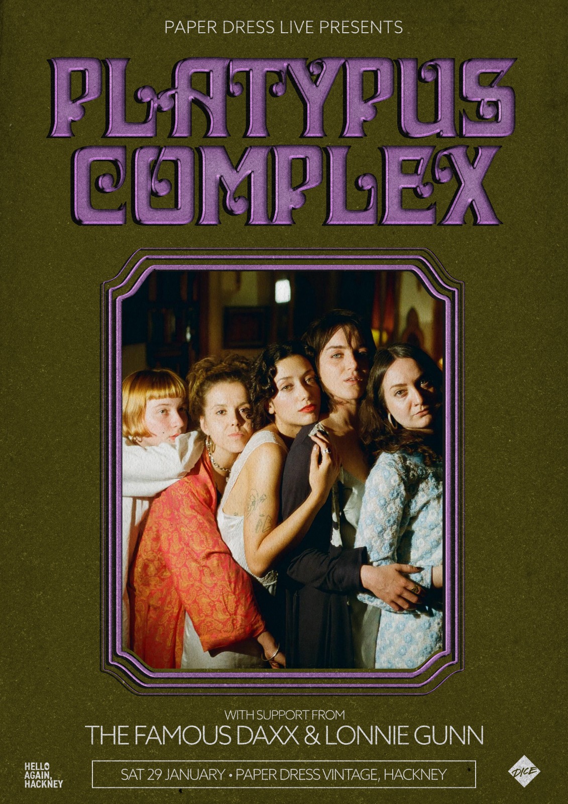 Platypus Complex, The Famous Daxx, Lonnie Gunn // Paper Dress Vintage ...