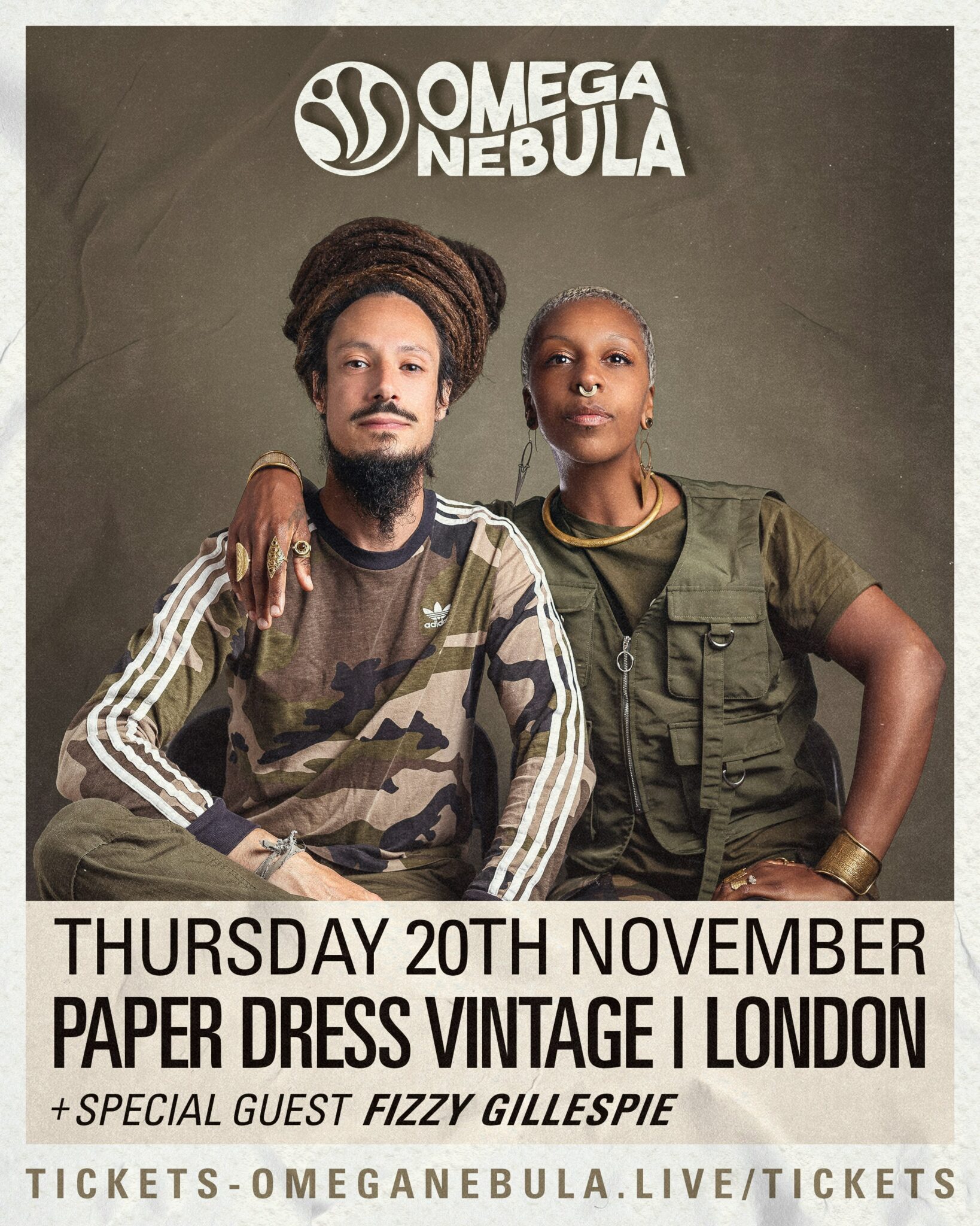 Omega Nebula Live // Paper Dress Vintage Bar & Boutique, London